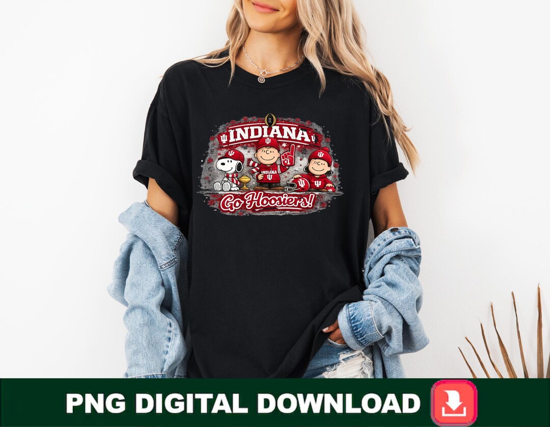 Indiana Go Hoosiers PNG: Vintage Cartoon Mascot (digital Download) - Etsy