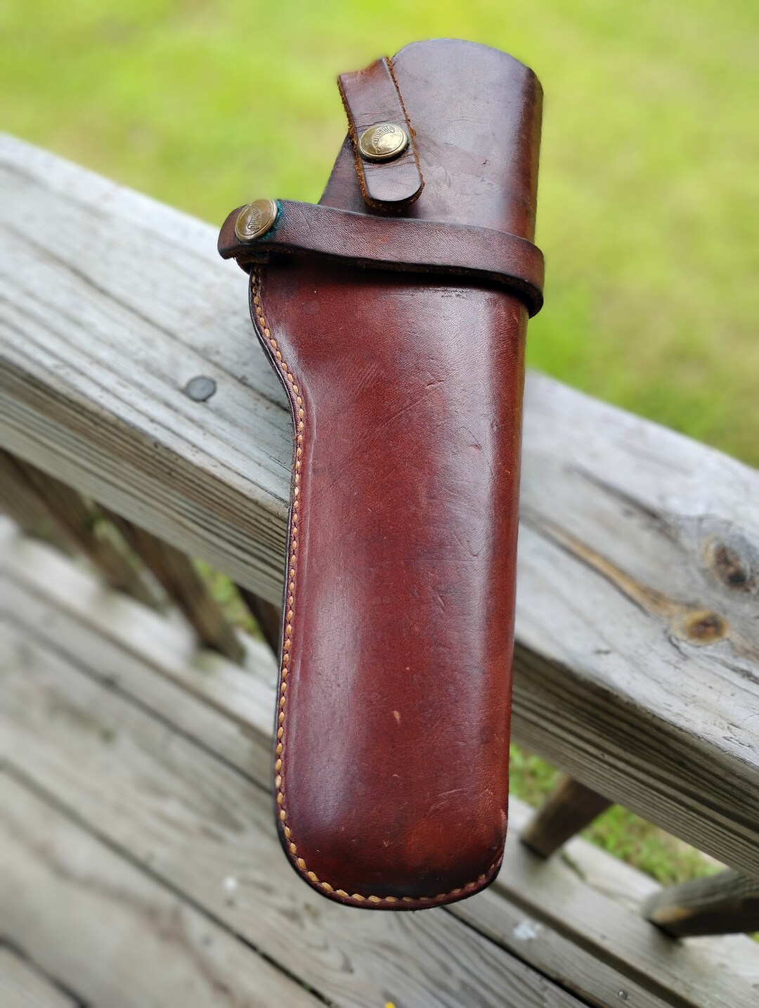 Hunter Holster Snap off Belt Holster 1100 Series 22 Leather Vintage ...