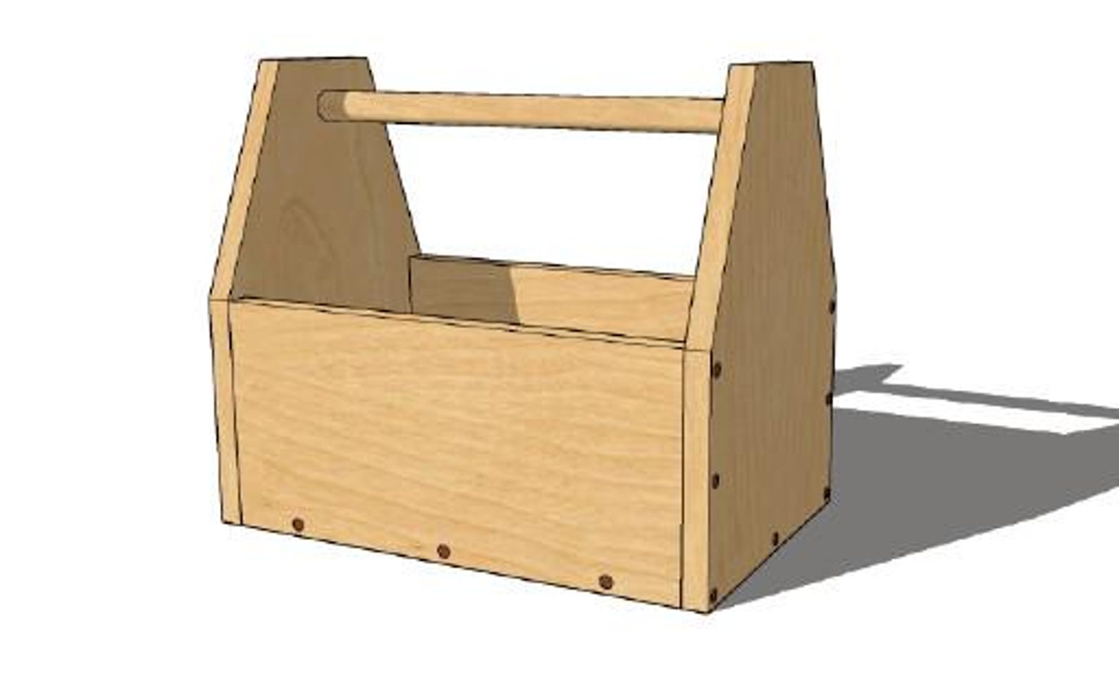 Simple Tool Caddy Build Guide | DIY Wooden Tool Carrier Plans | Easy-to ...