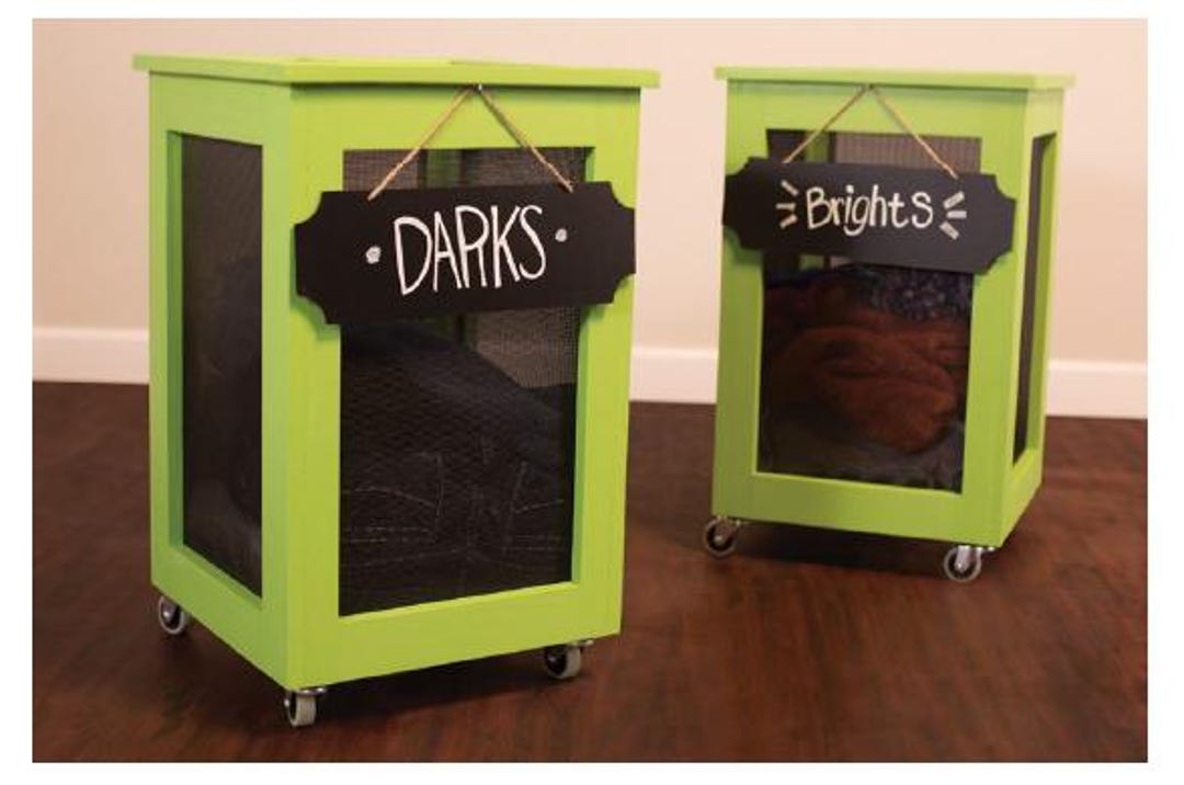 Rolling Hamper Building Plans - Etsy