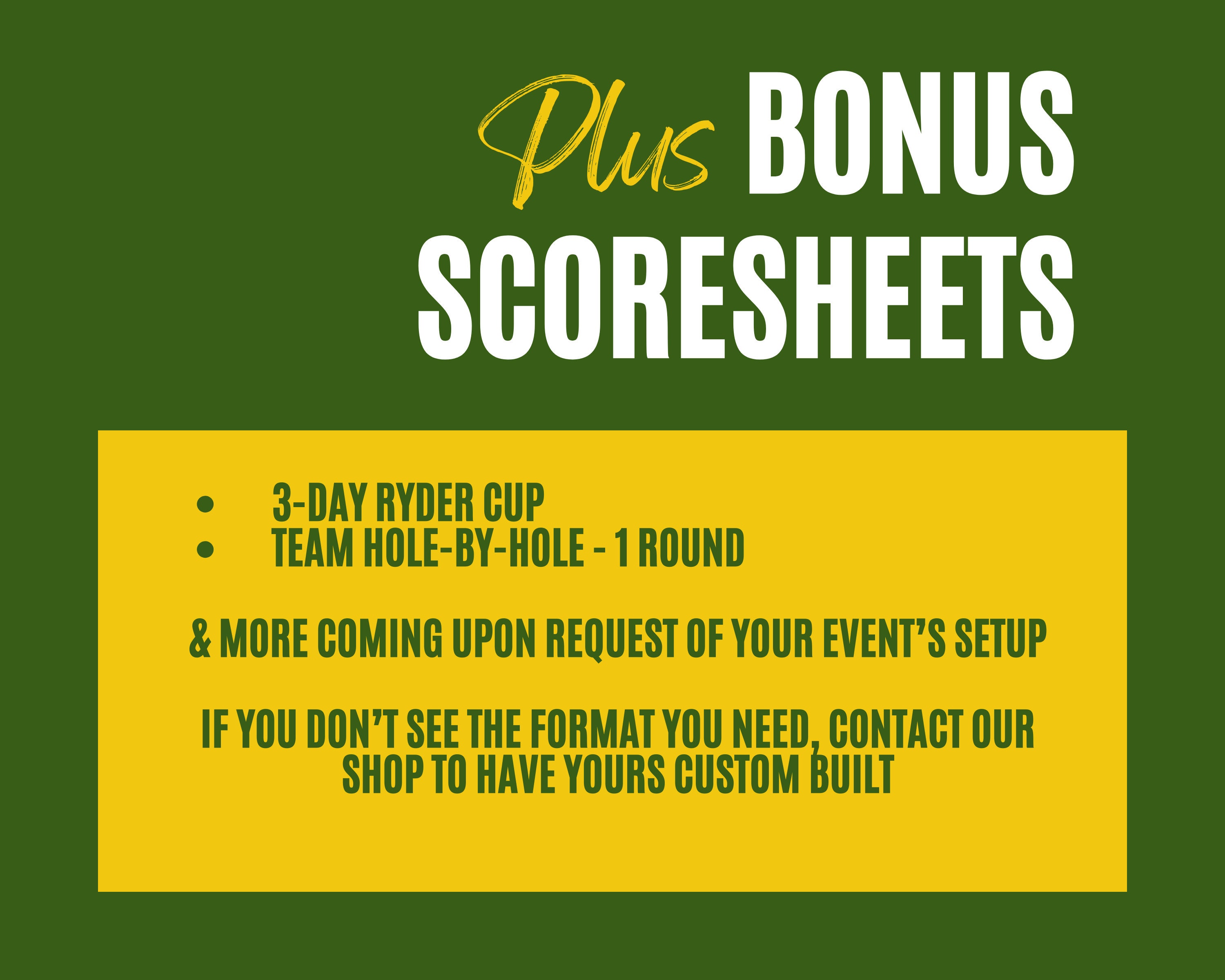 Golf Scoresheets Editable & Printable Golf Scoreboard Templates for ...