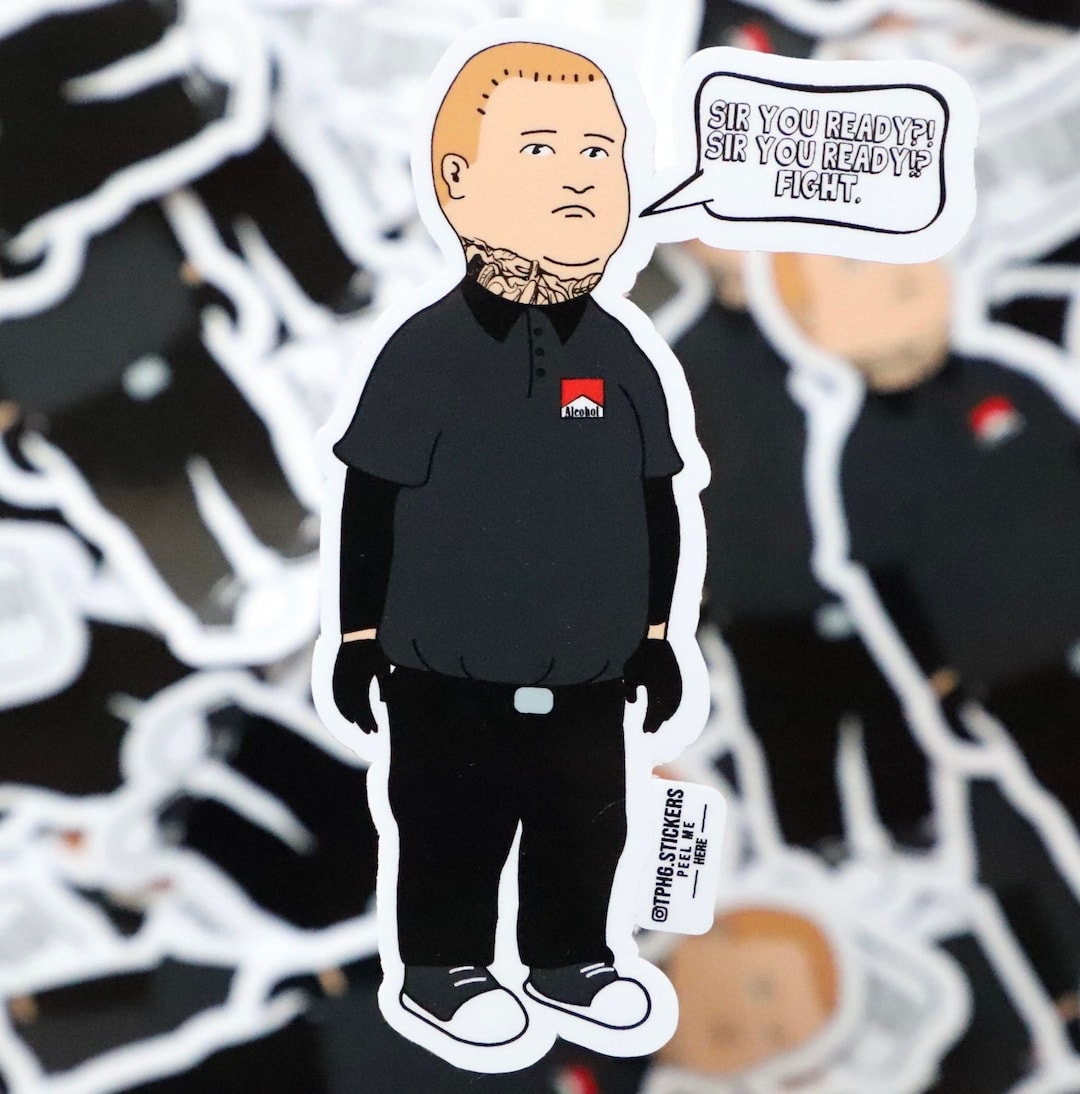 No Nonsense Keith Bobby Peterson UFC Referee Sticker - Etsy