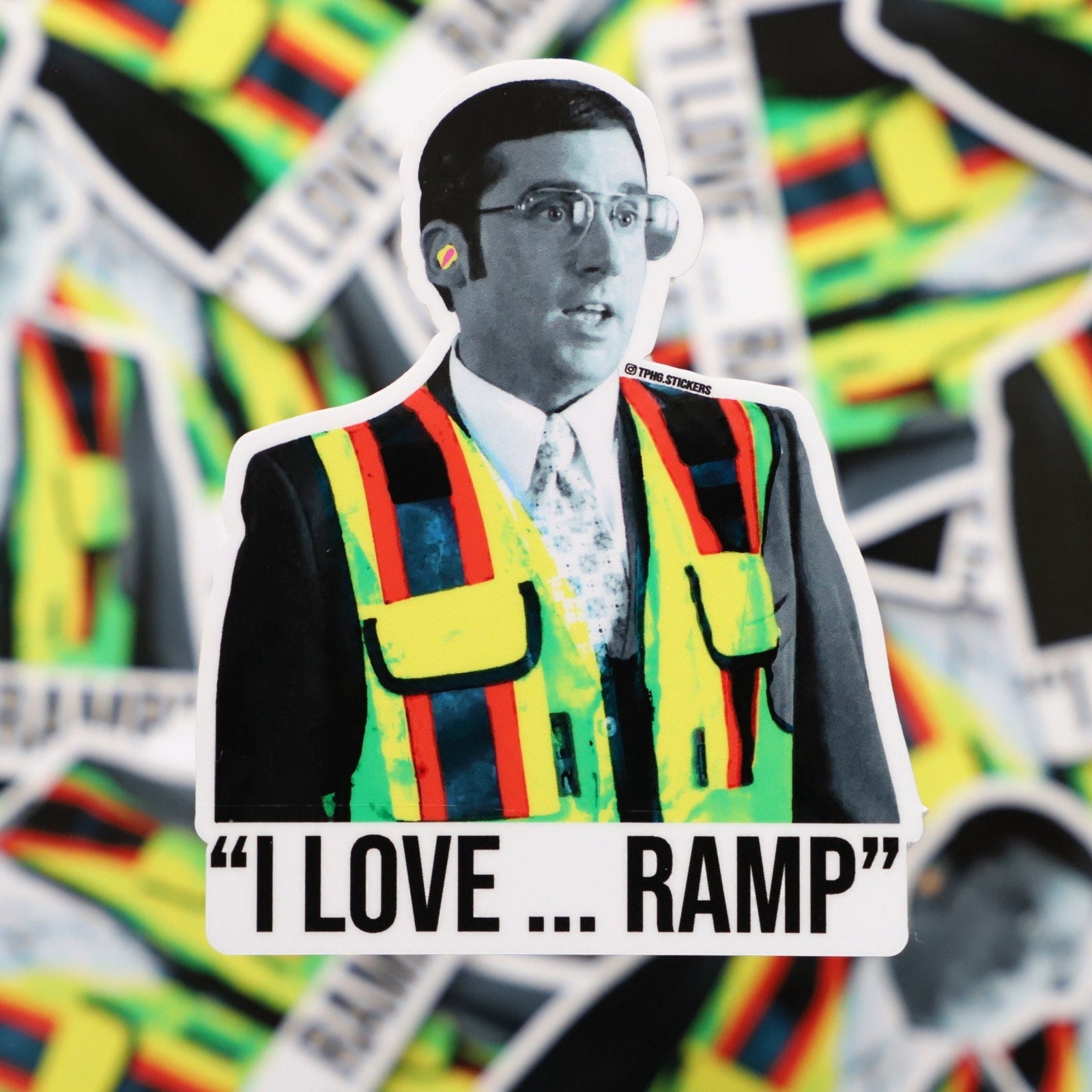 Brick Loves Ramp Luggage Stickers - Etsy
