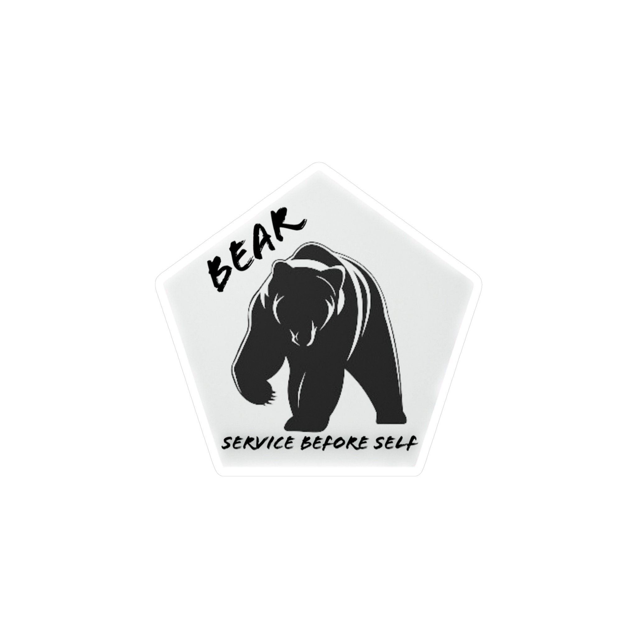 Wood Badge Bear Vinyl Decal - Etsy