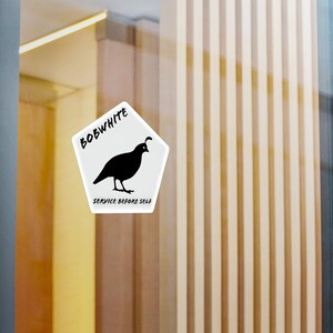 Wood Badge Bobwhite Vinyl Decal - Etsy