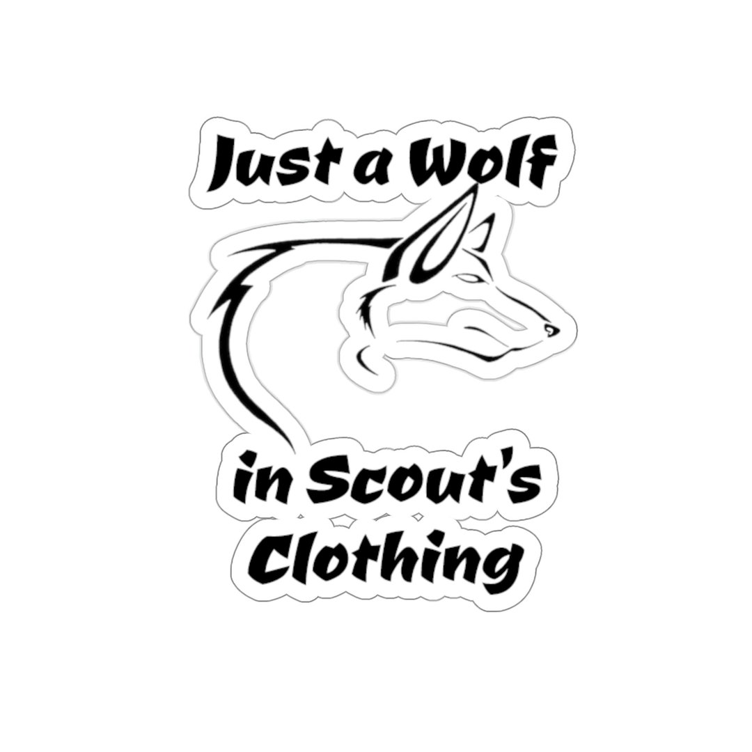 Wolf Scout Sticker - Etsy
