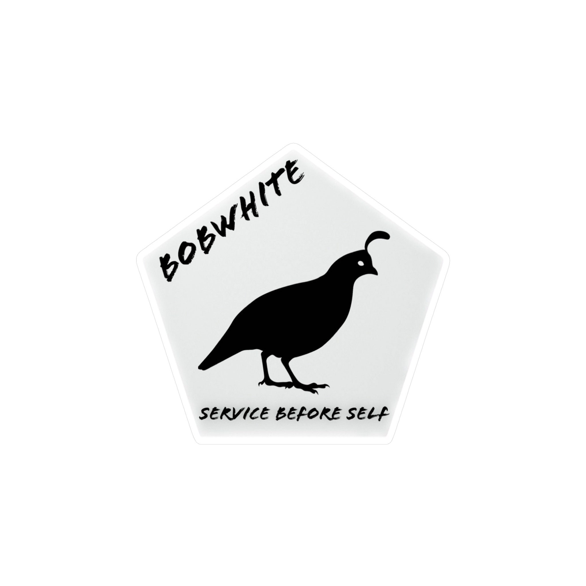 Wood Badge Bobwhite Vinyl Decal - Etsy