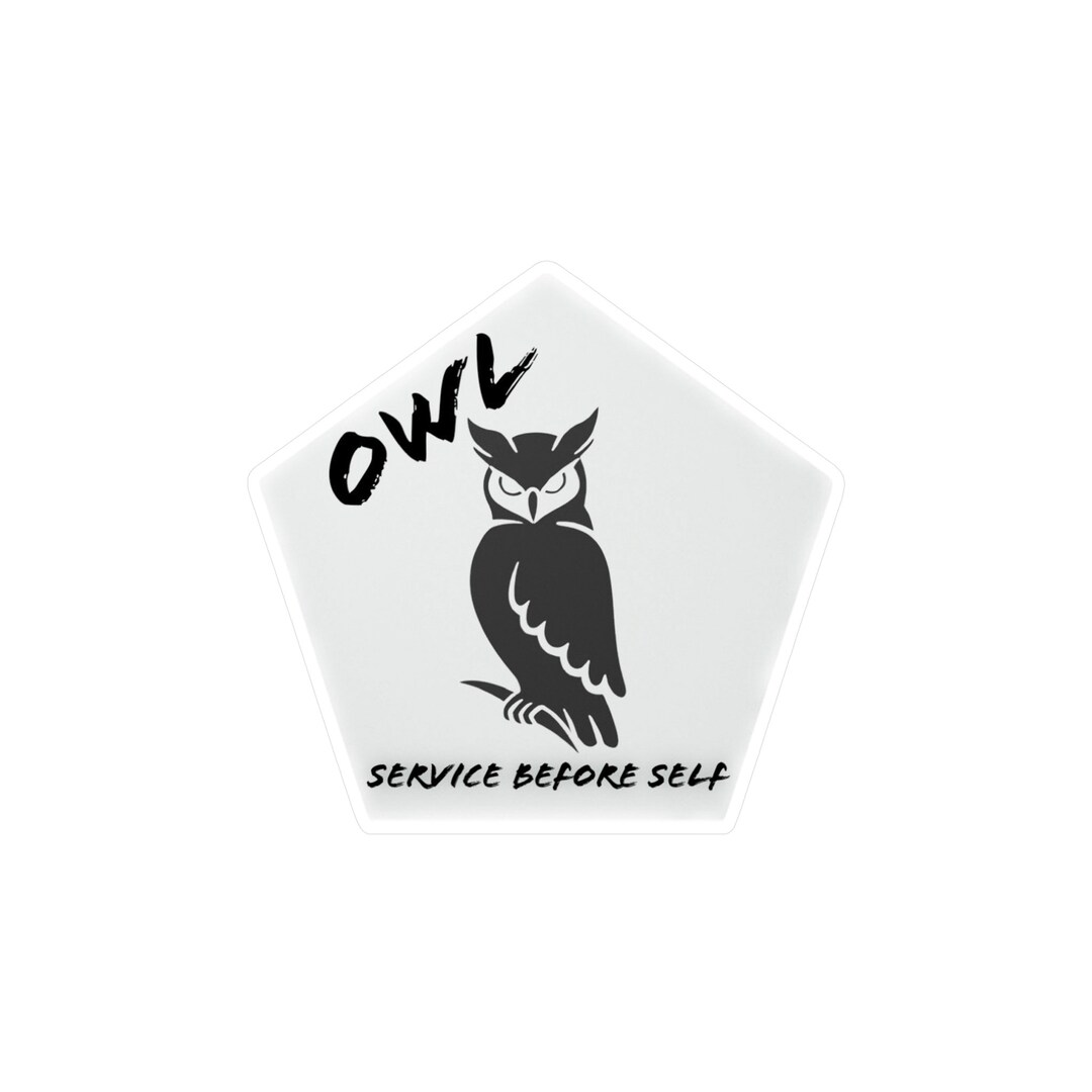 Wood Badge Owl Vinyl Decal - Etsy