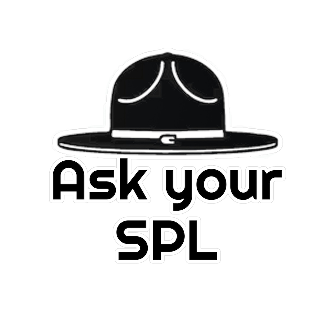 Ask Your SPL Vinyl Sticker - Etsy