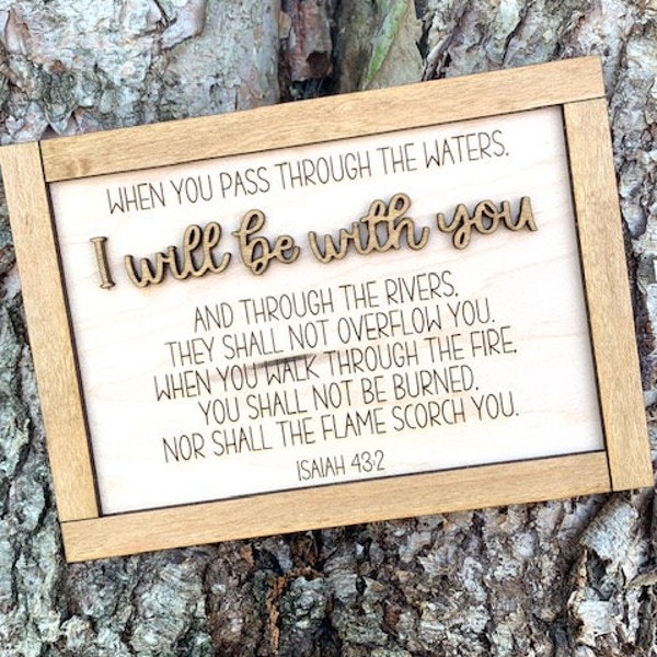 Bible Verse Sign - Etsy