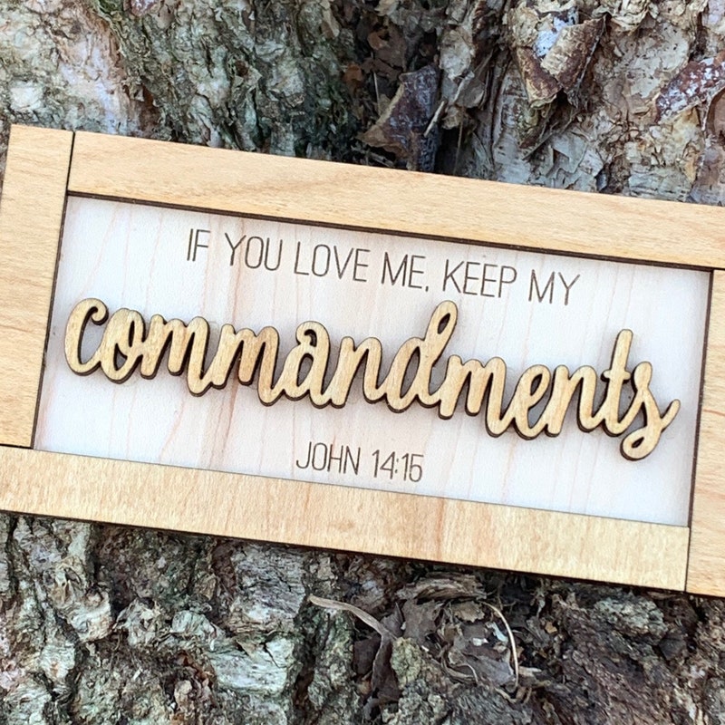 Keep My Commandments - Etsy