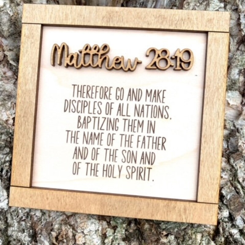 Matthew 28 19 - Etsy