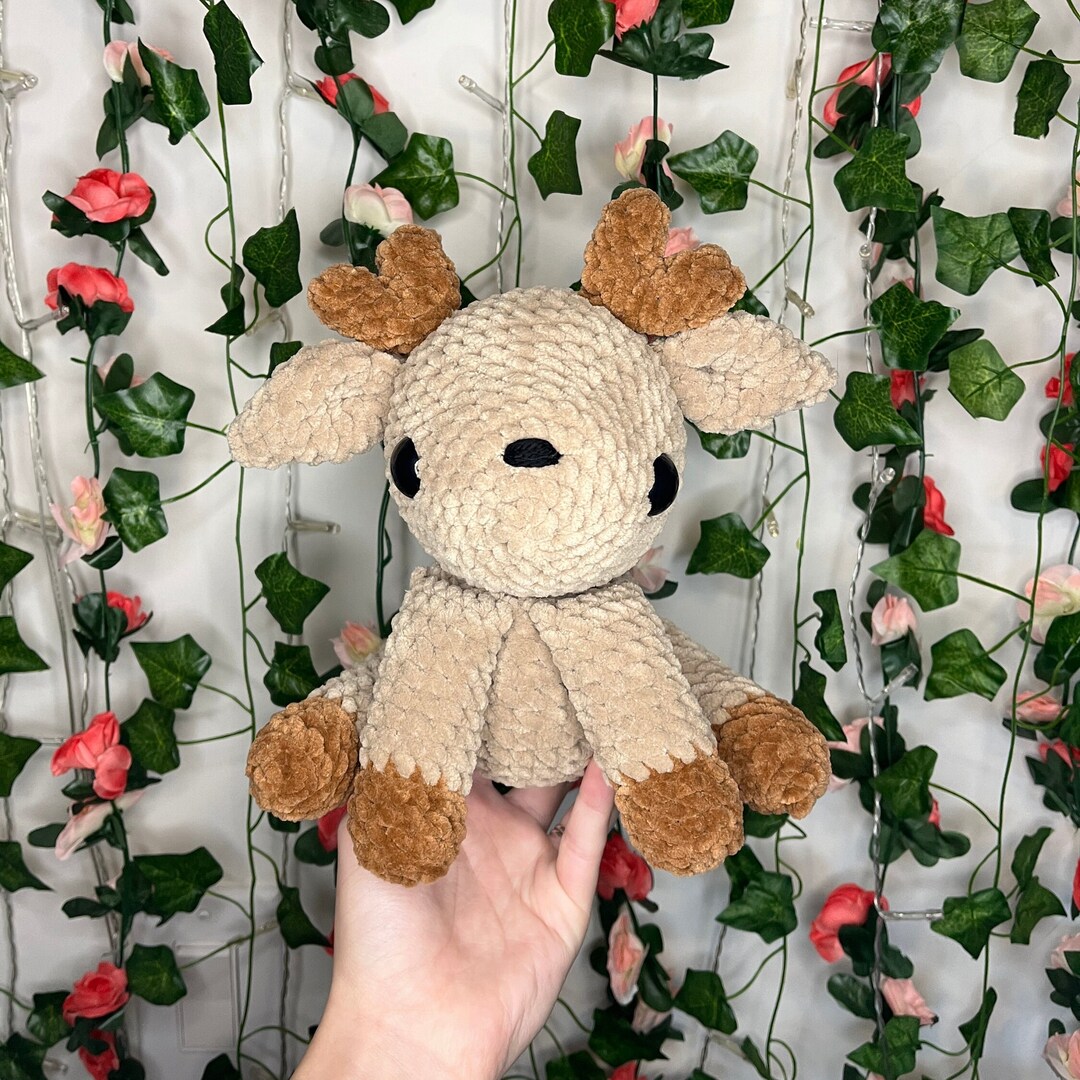 Baby Reindeer Plushie - Etsy