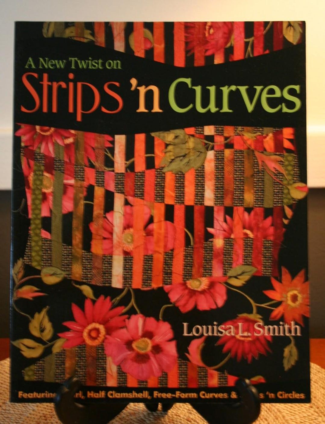 Quilting Book Strips 'n Curves A New Twist by Louisa Smith - Etsy