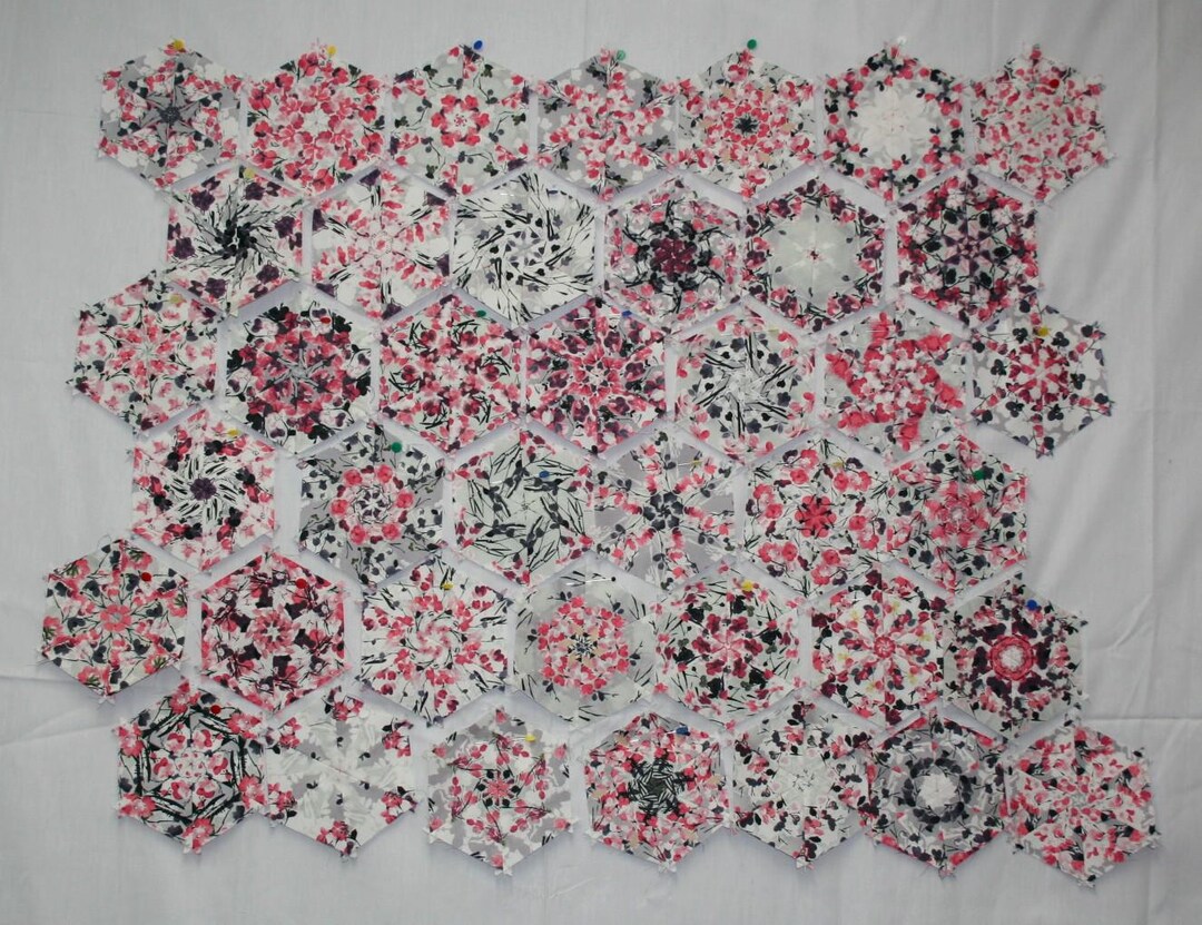 Stack 'N Whack Quilt 40 Hexagon 5 1/4 SALE - Etsy