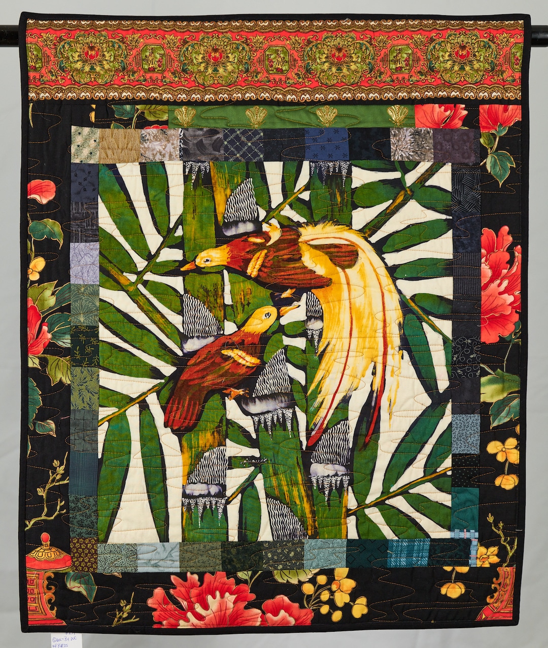Quilt 23" X 28" - Birds for Wall! by Wilma Cogliantry - Etsy