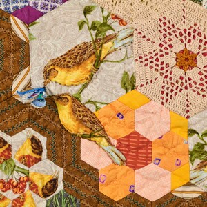 Quilt 93 X 82 English Paper Pieced and Quilted by Hand From the Image I ...