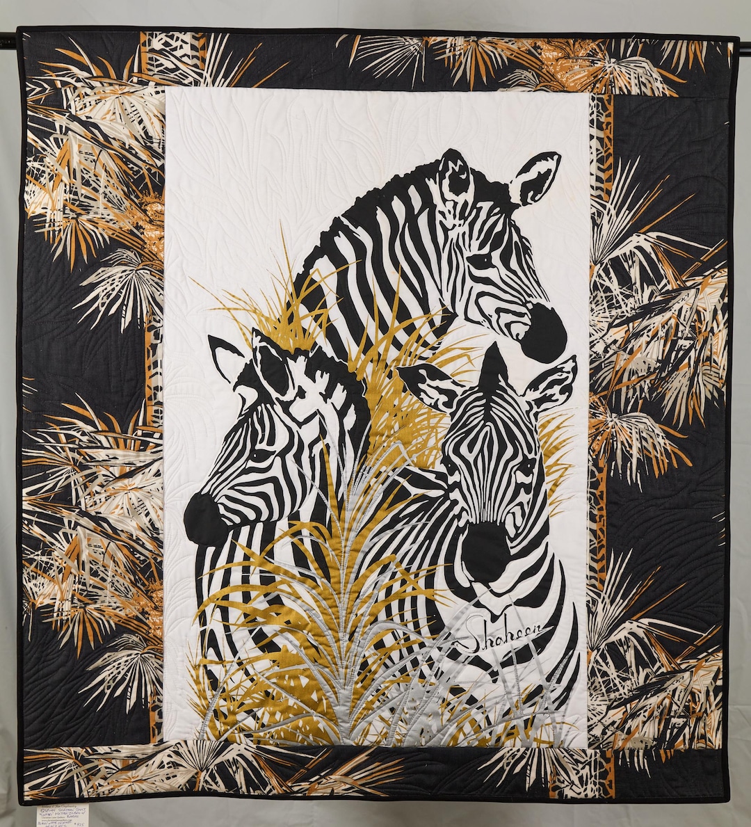Hawaiian Panel 1950 Made Into a Wall Hanging by Wilma Cogliantry - Etsy