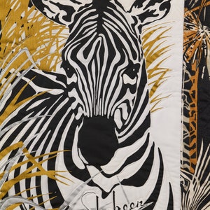 Hawaii 1953 Zebras Safari Quilt - Etsy