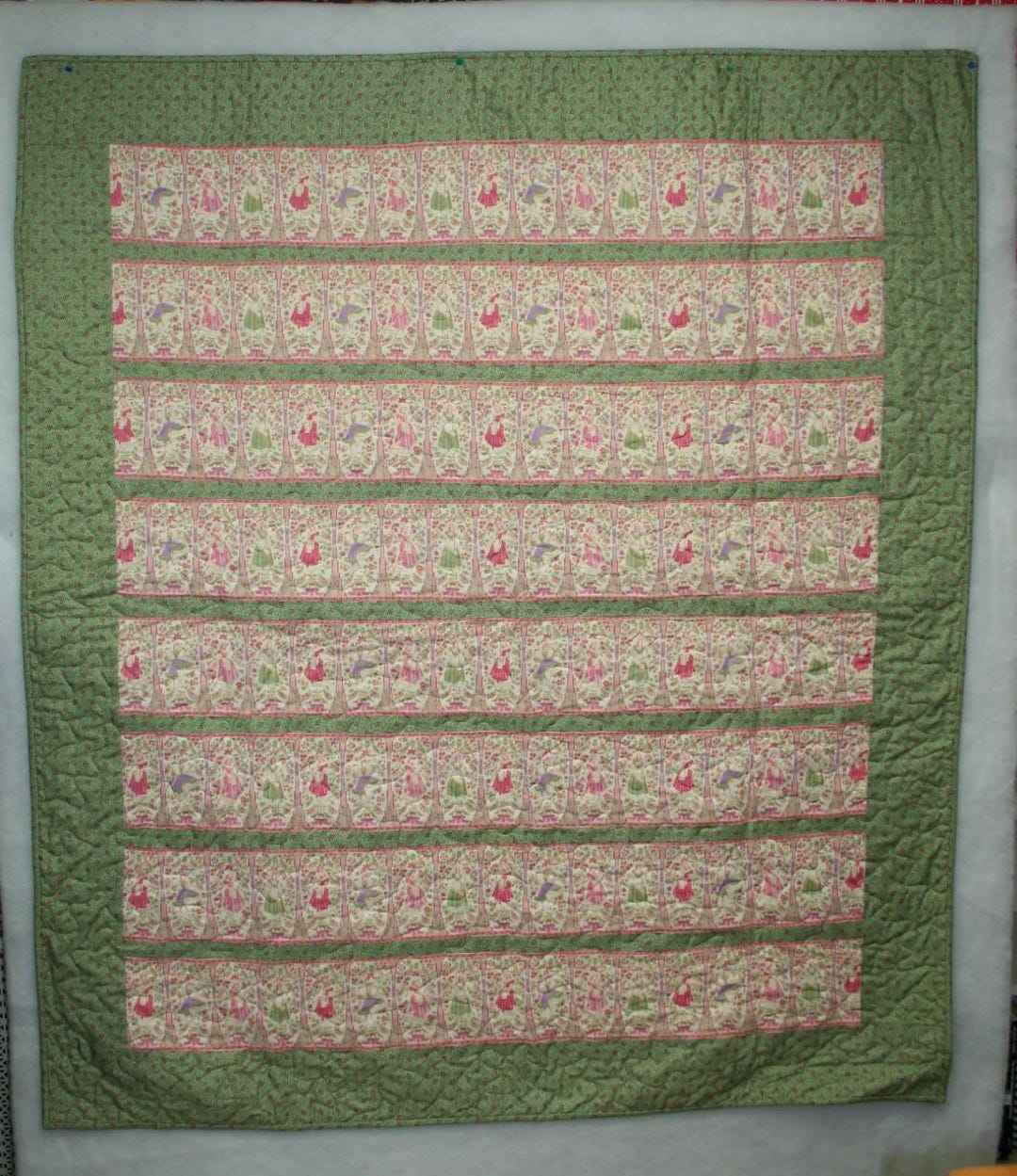 Springmaid Quilt 2003 Pastel Fabric by Founders House Daisy Kingdom by ...