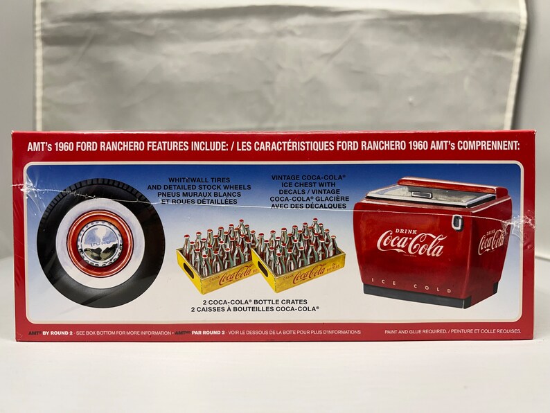 1960 Ford Ranchero Coca Cola Edition AMT /round 2 Kit 1/25 - Etsy