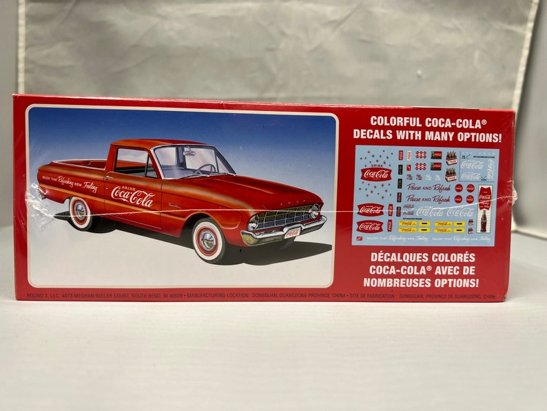 1960 Ford Ranchero Coca Cola Edition AMT /round 2 Kit 1/25 - Etsy
