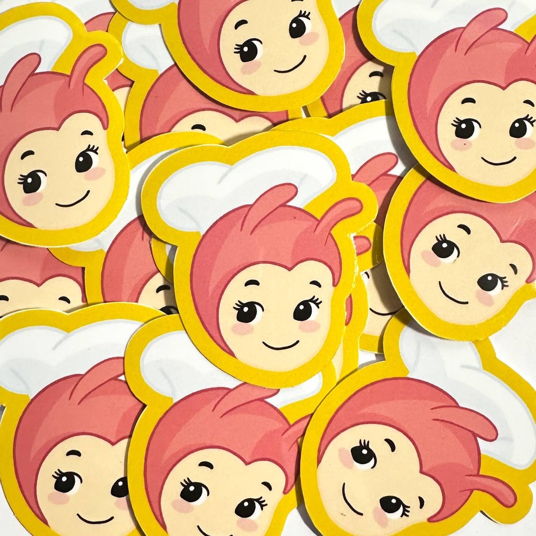 Sonny Angel Jollibee: Journal, Laptop, Bottle, Cute Stickers, Glossy Stickers, Sonny Angel ...