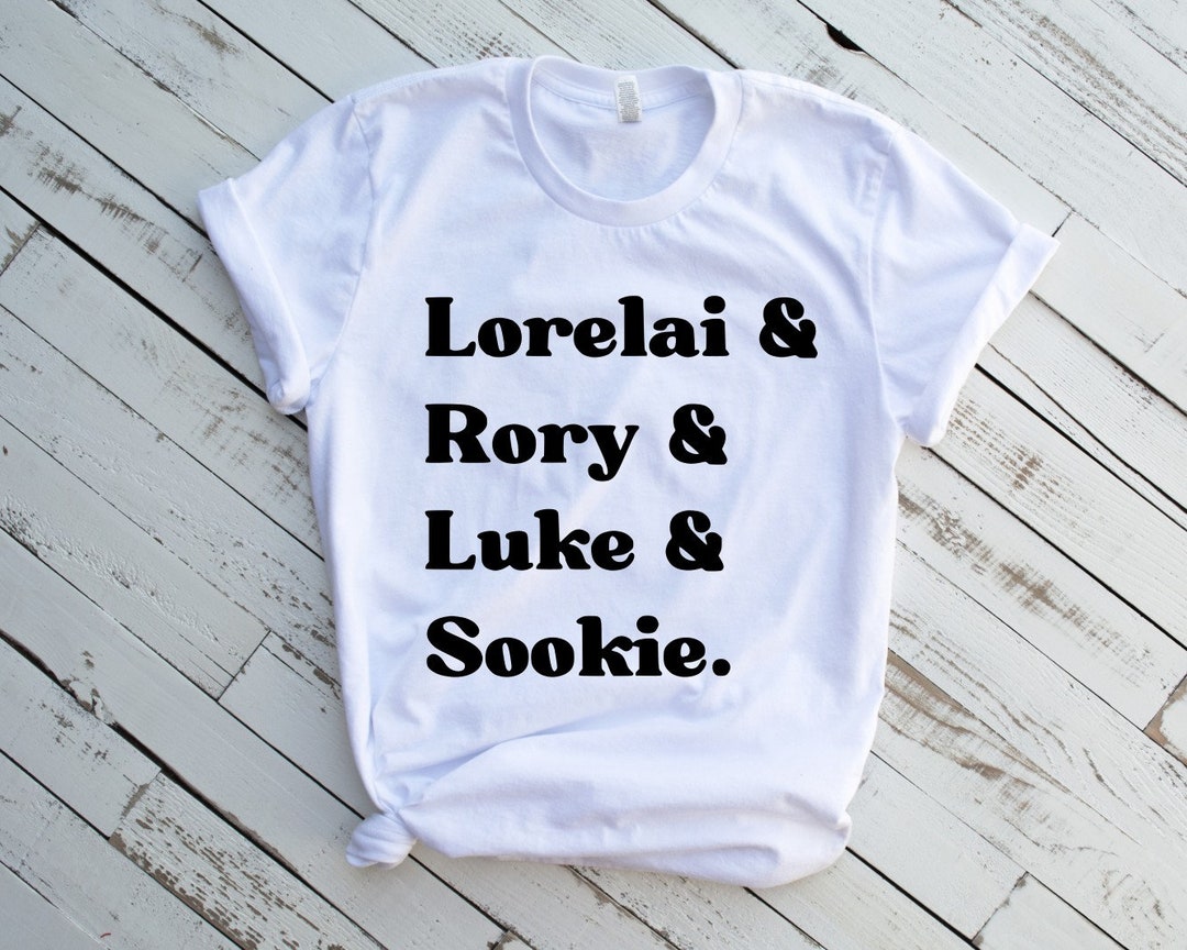 Gilmore Girls Characters Lorelai Rory Luke Sookie SVG Digital Download ...