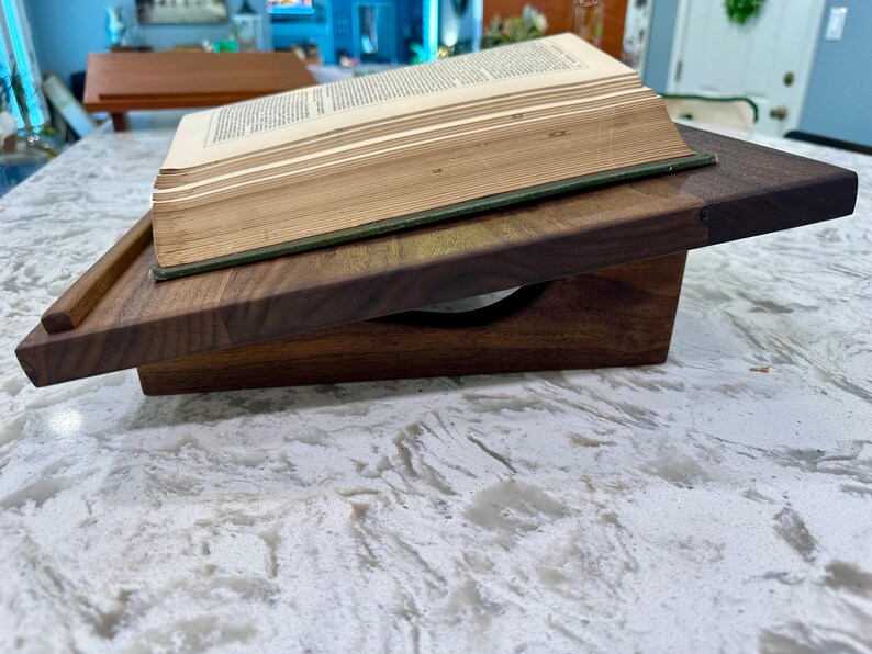Oversized Lectern – Book Stand – Bible, Dictionary, Laptop, or Cookbook ...