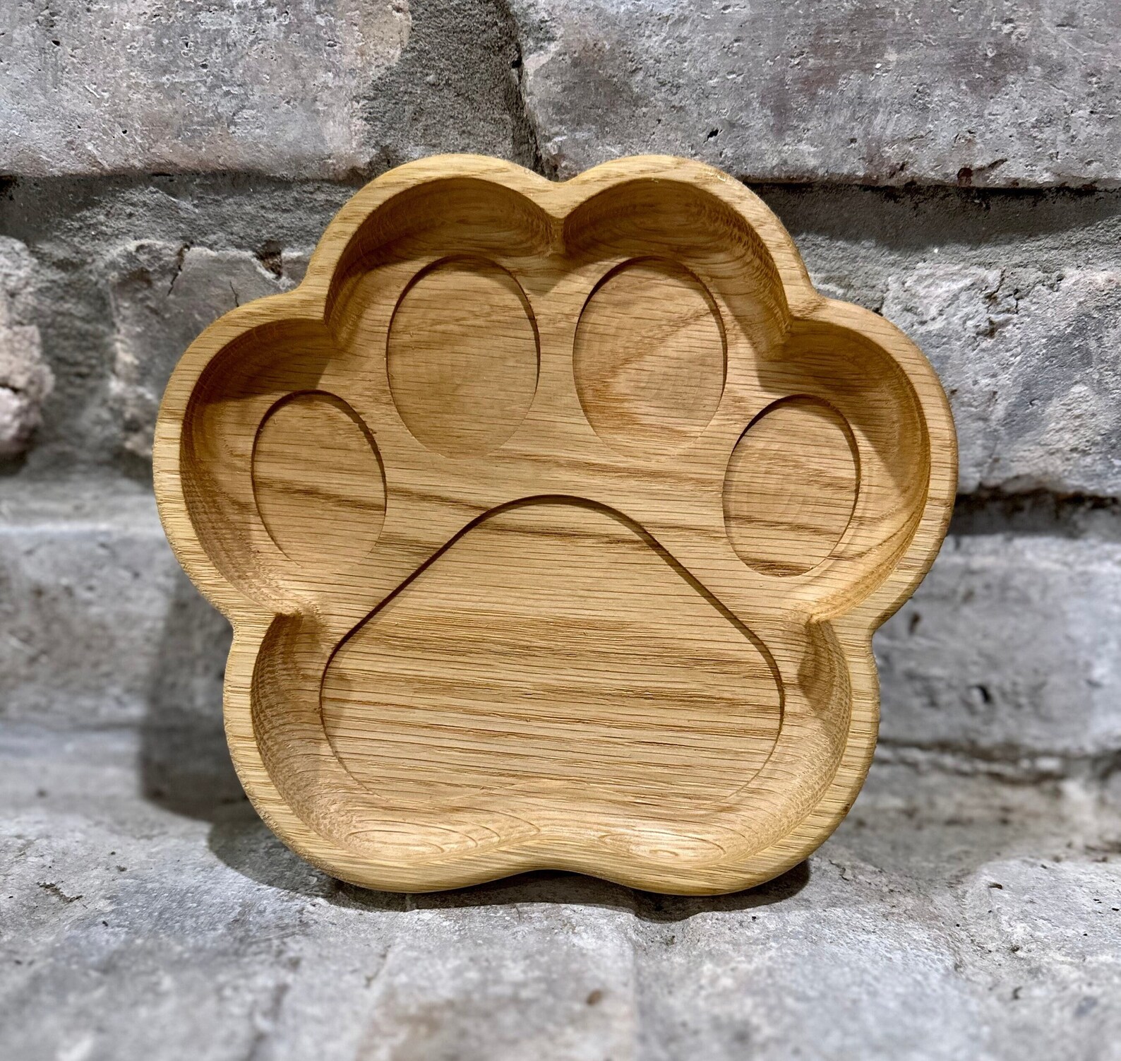 Paw Print Valet Tray - Catch-all Tray - Dog Lovers - Cat Lovers - Solid ...