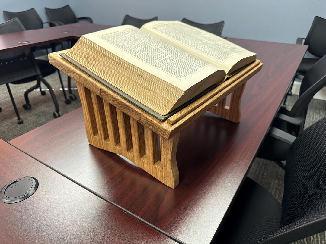 Lectern – Book Stand – Bible, Dictionary, Cookbook, Laptop Stand ...