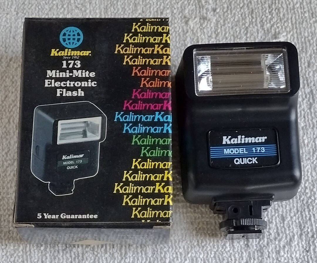 Kalimar 173 Mini-mite Electronic Flash; K-408 - Etsy
