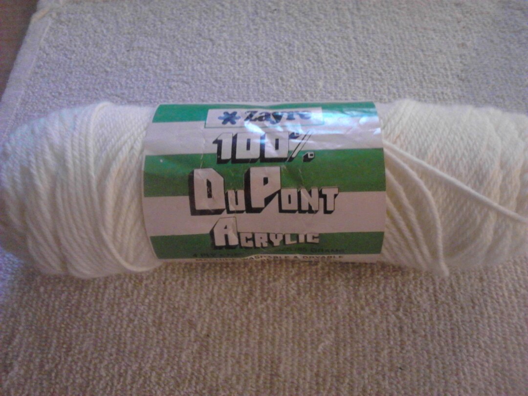 Zayre 100% Dupont Acrylic Yarn: Fisherman - Etsy