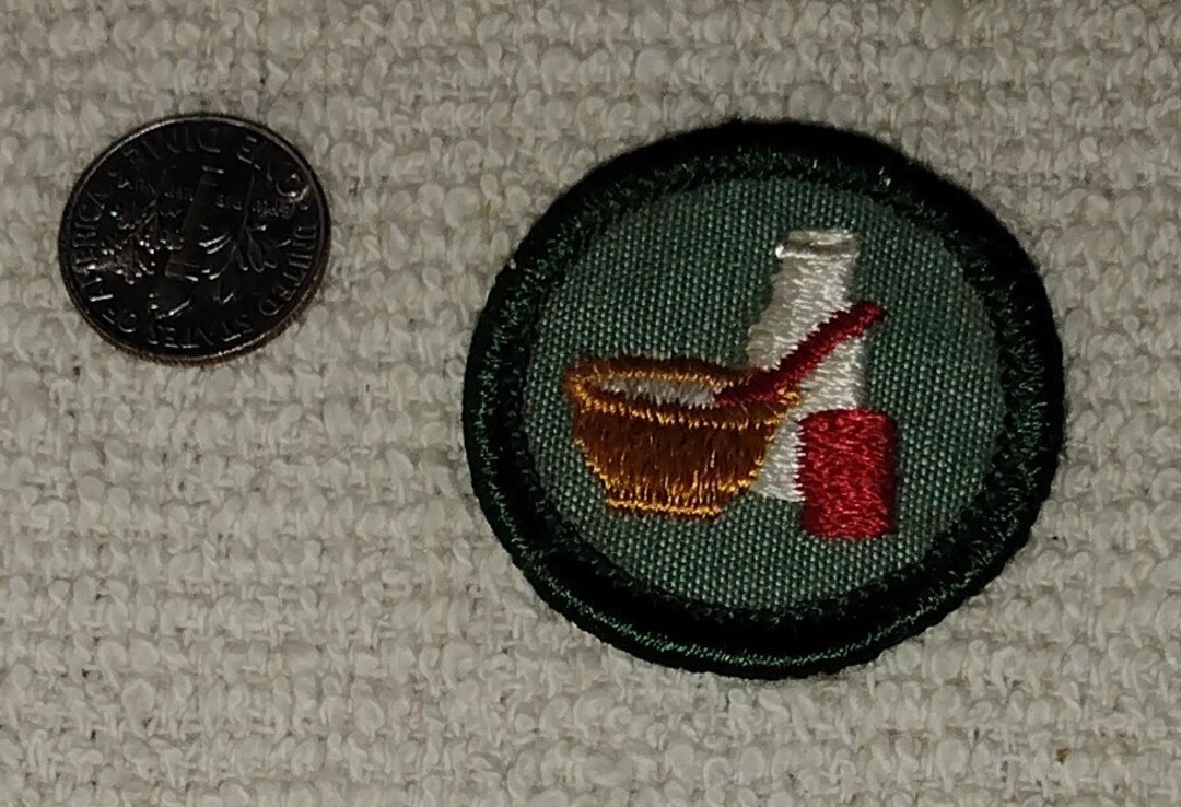Vintage Junior Girl Scout Proficiency Badge: Cooking - Etsy