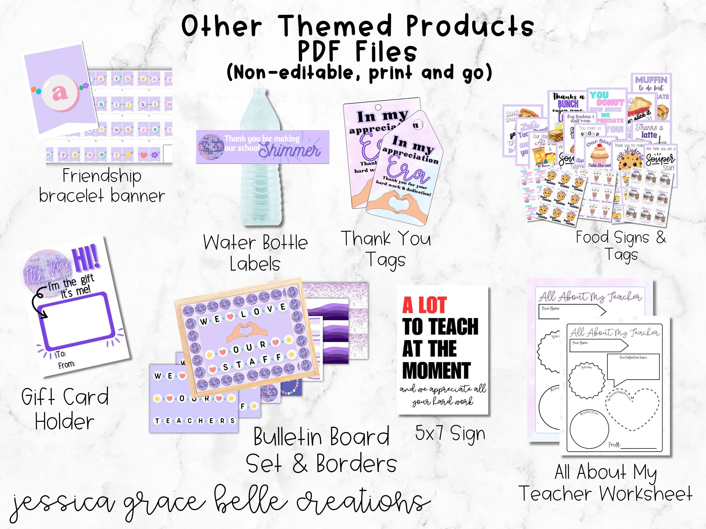 Taylor Swift Inspired Printable Gift Card Holders - Etsy
