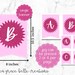 Barbie DIY Custom Printable Banner for Parties, Birthdays, Bachelorette ...