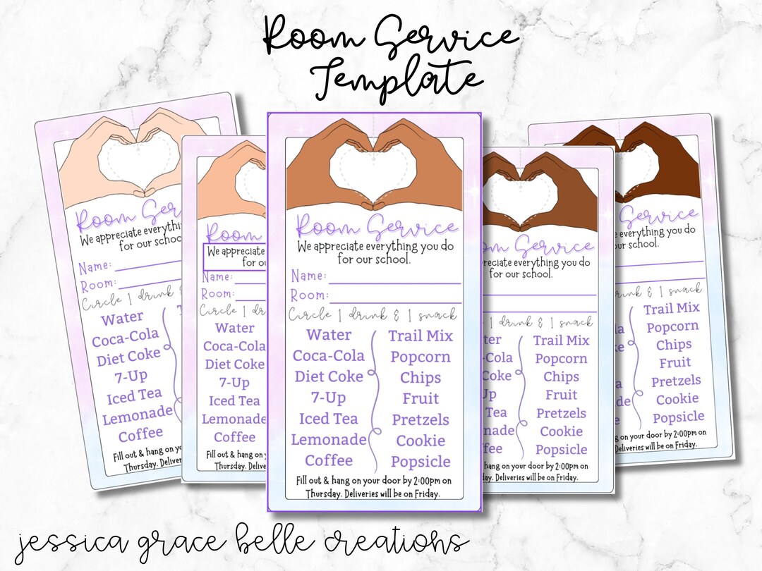 Room Service Door Hanger DIY Custom Template Taylor Swift Inspired - Etsy