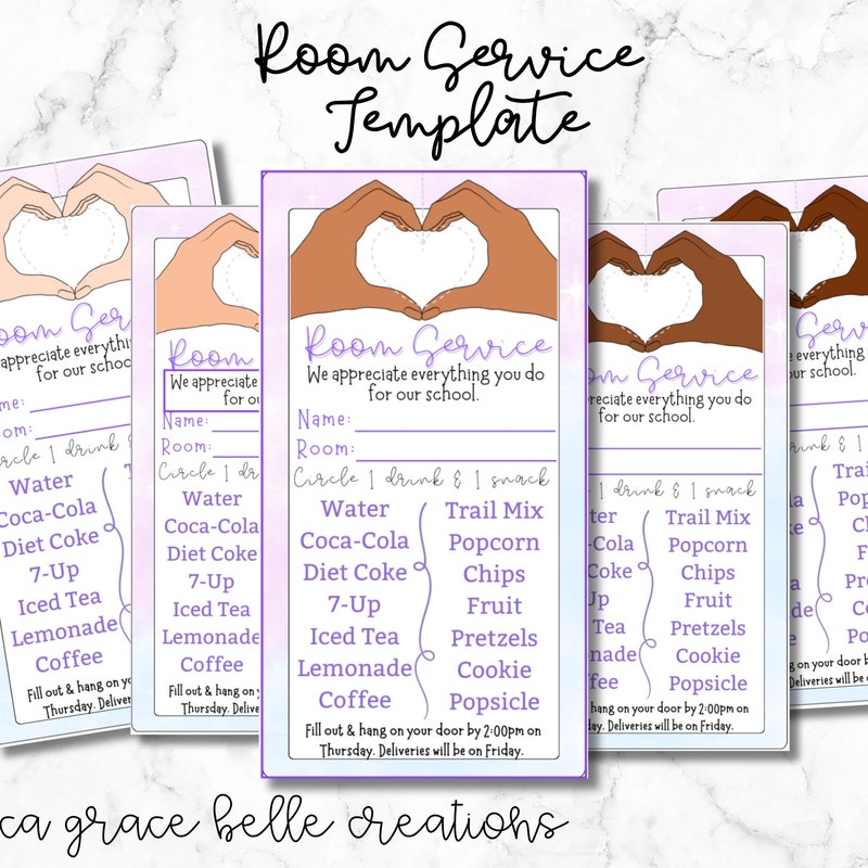 Teacher Room Service - Etsy