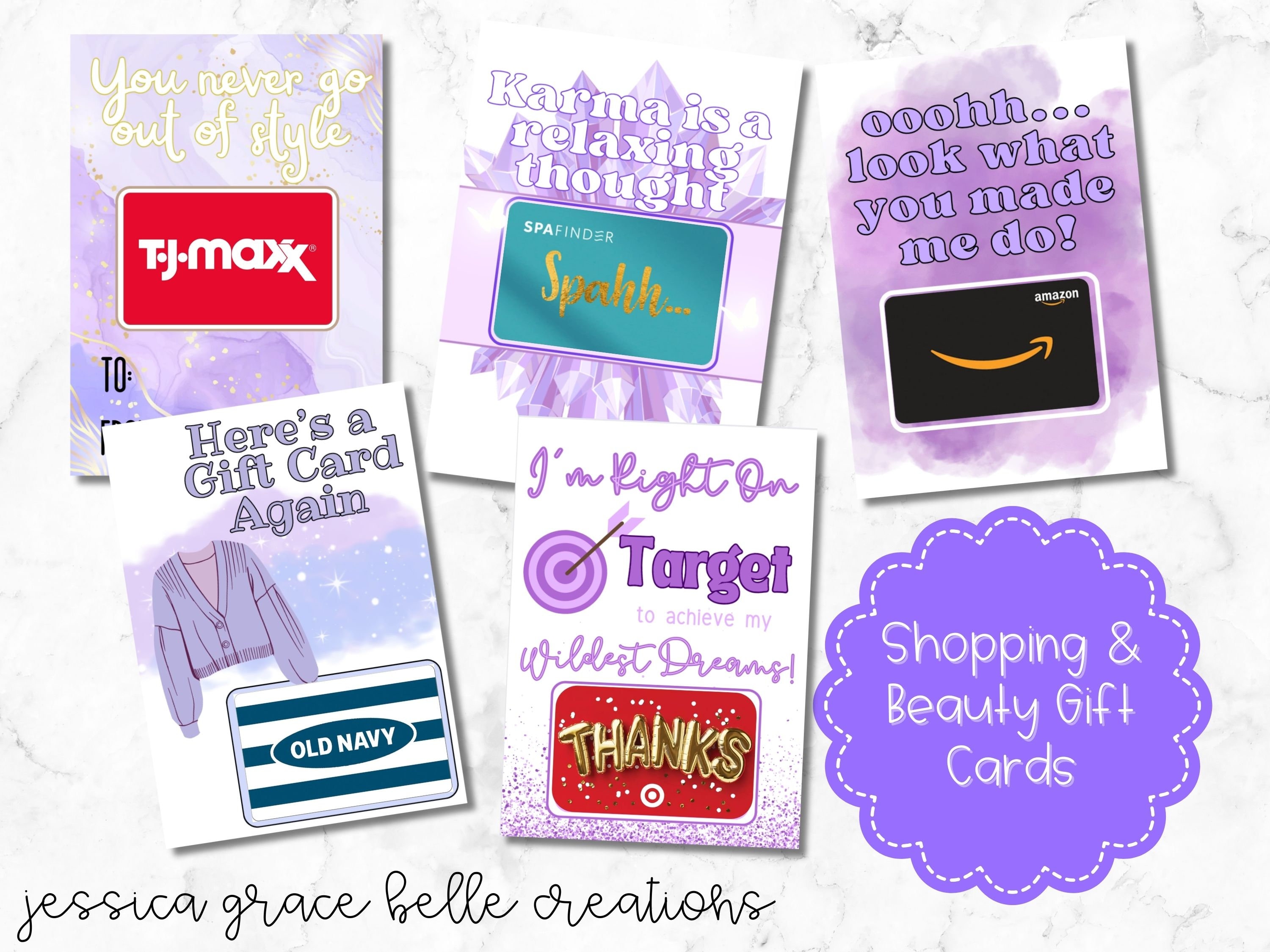Taylor Swift Inspired Printable Gift Card Holders - Etsy