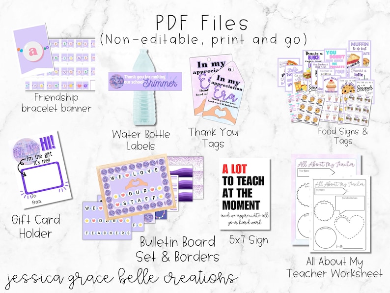 Staff Appreciation Week Food Pun Posters-teacher Appreciation Week - Etsy