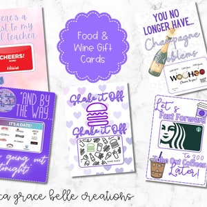 Taylor Swift Inspired Printable Gift Card Holders - Etsy