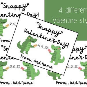 Punny Animal Valentines-editable Instant Download - Etsy