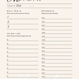 Christian Daily Planner - Etsy