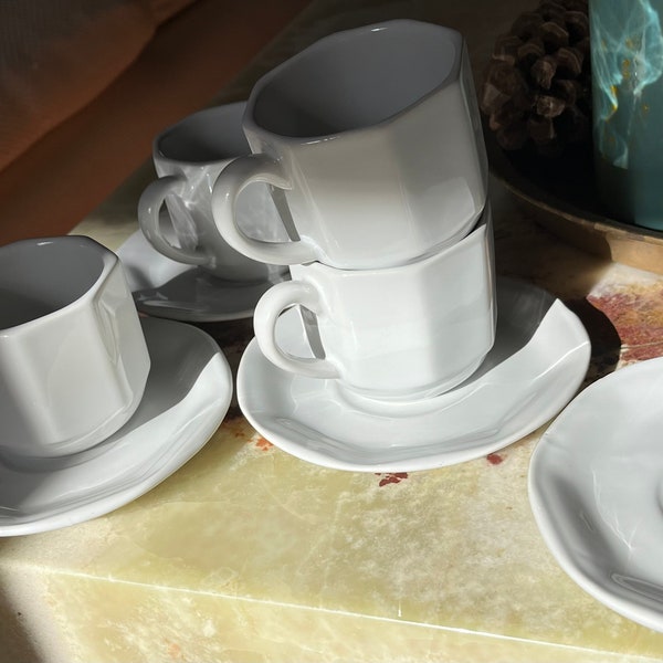 4 Tea Cups - Etsy