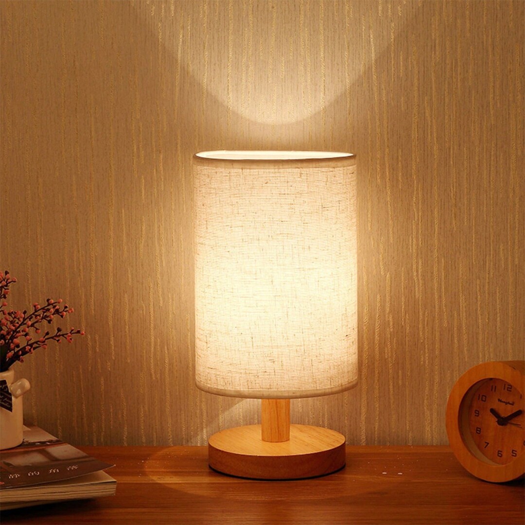Retro Night Lamp Bedside Lamp,table Lamp, Minimalist Nightstand Lamp ...