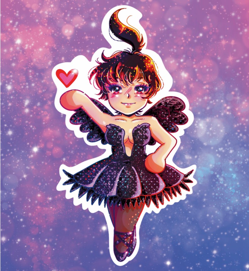 PREORDER Princess Tutu Sticker Sheet Duck, Fakir, Mytho, Kraehe 4x6 ...