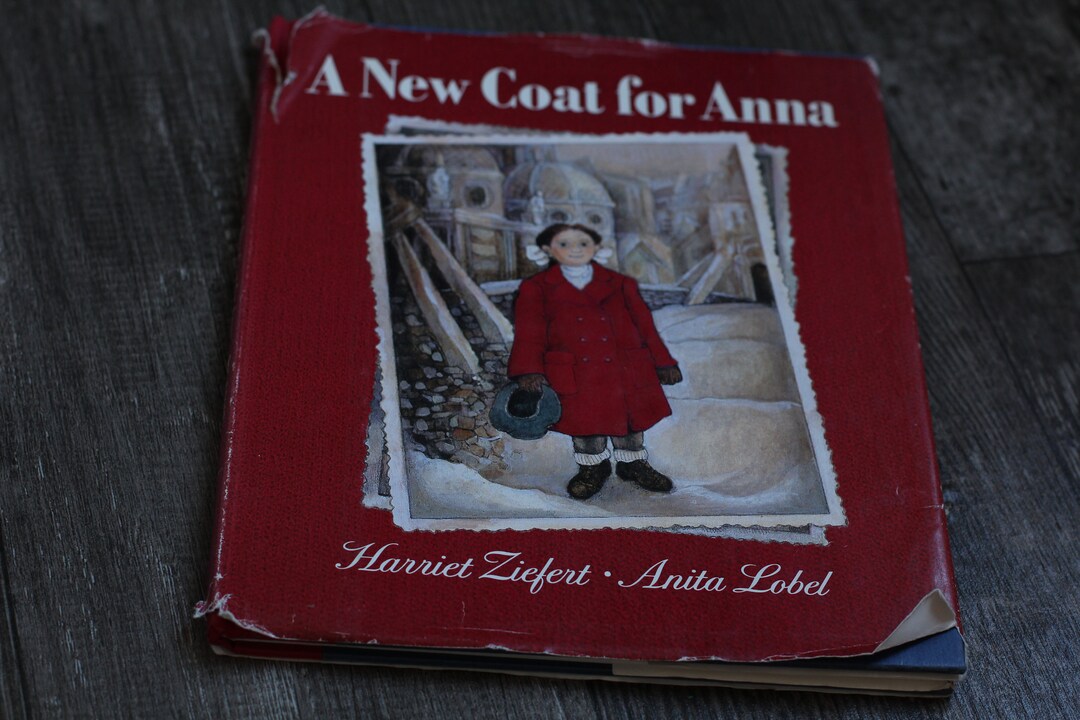 A New Coat for Anna, Christmas Book, Children's Book, Vintage Book ...
