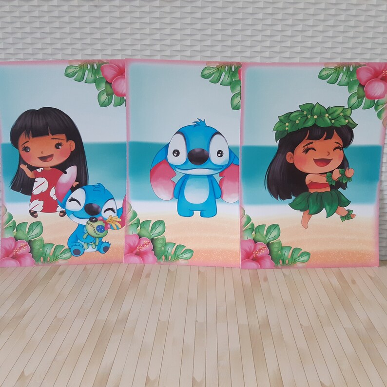 Lilo & Stitch Birthday Party Pack With Personalized Items for - Etsy