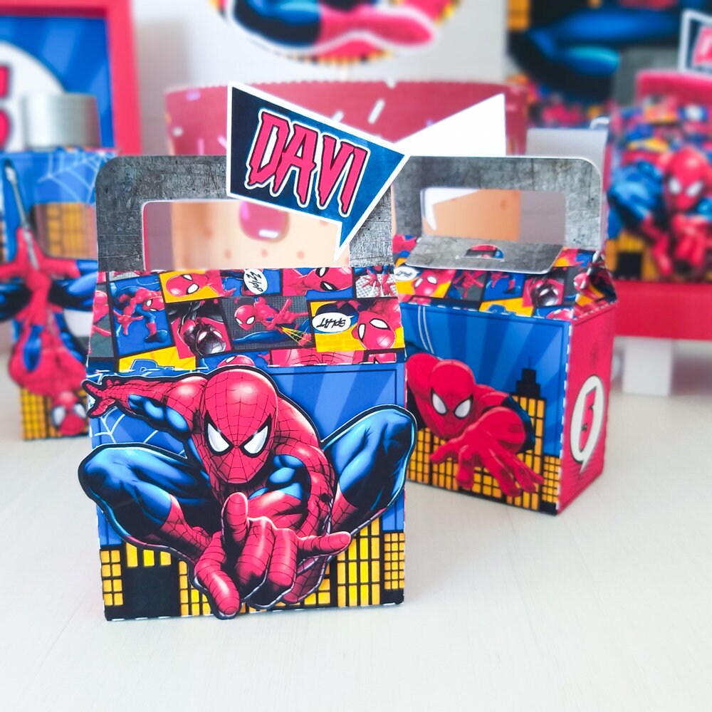 Spider-man Birthday Party Package, Spider-man Birthday Party Items ...