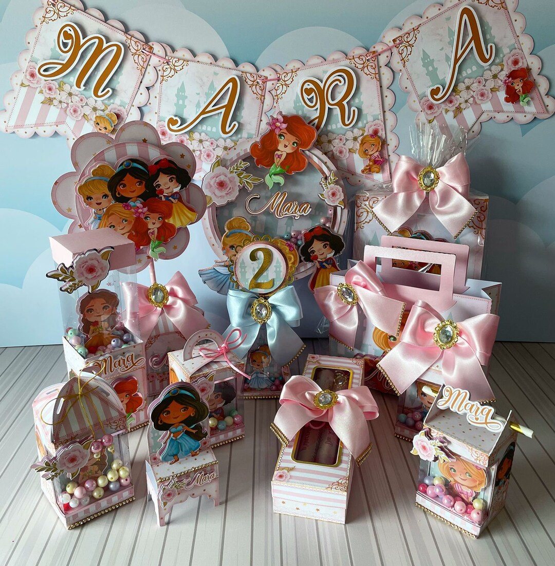 Disney Princesses Birthday Party Package, Disney Princesses Birthday ...